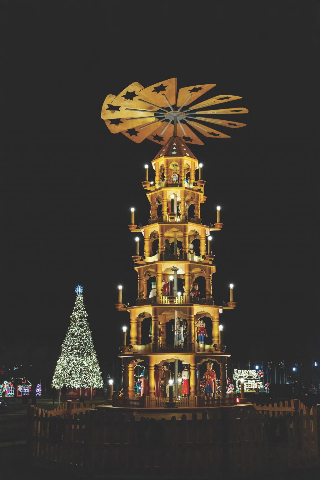 Towering Christmas Pyramid - Alabama Living Magazine