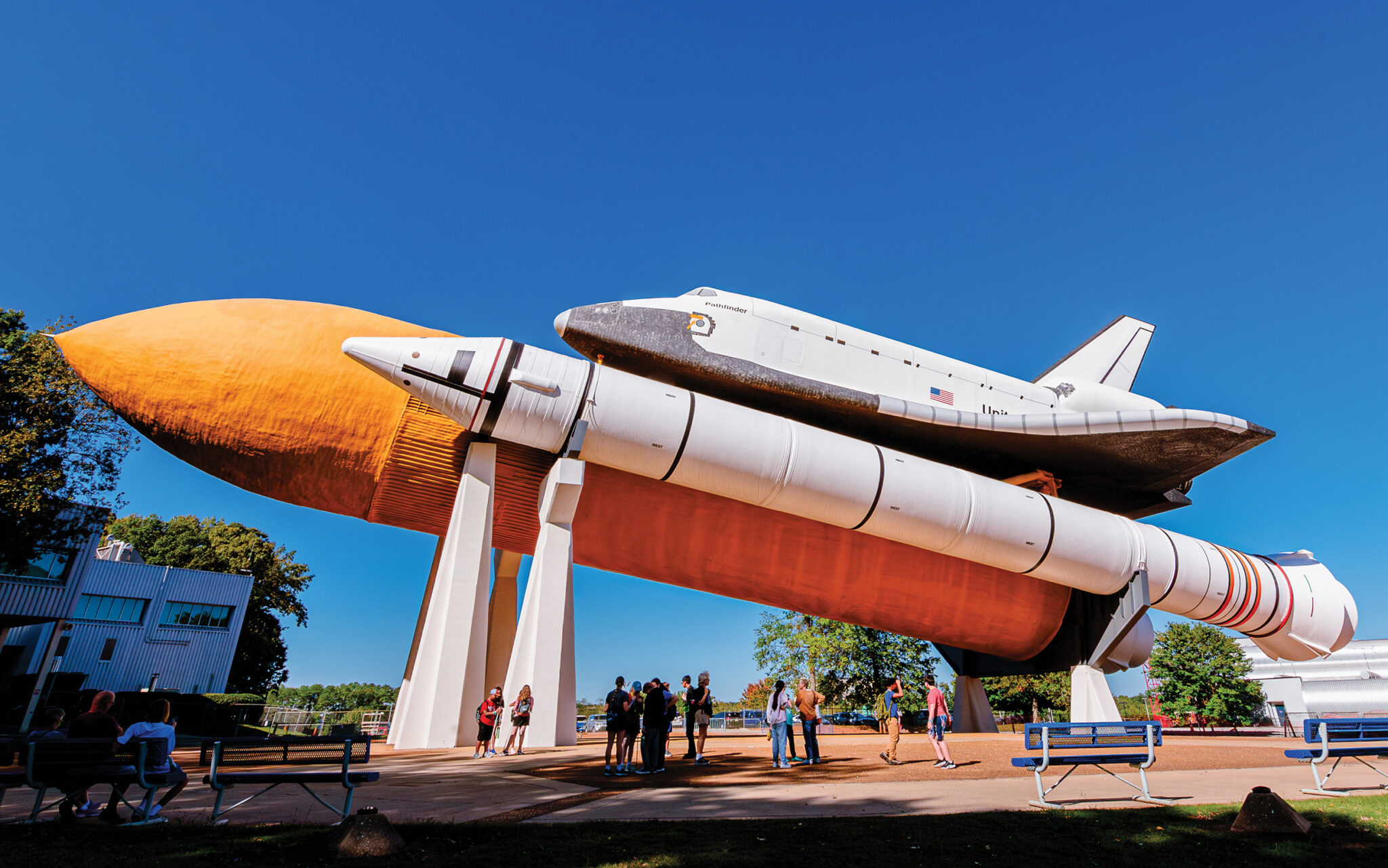 Blast off at the renovated Rocket Park at U.S. Space and Rocket Center ...